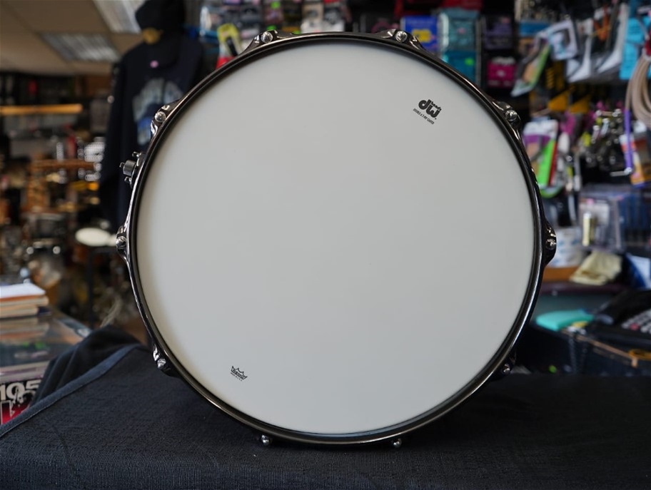 USED - DW USA Collectors Series 7x14" Pure Cherry HVLT Shell With Ring ...