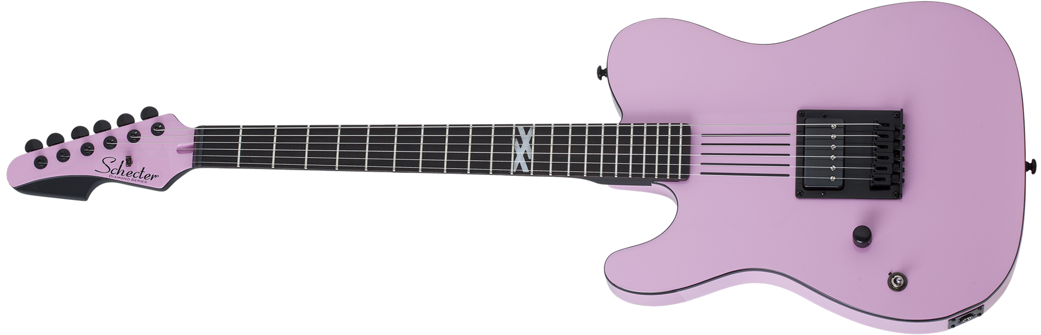 Schecter DIAMOND SERIES Machine Gun Kelly Signature PT Pink Left Handed ...