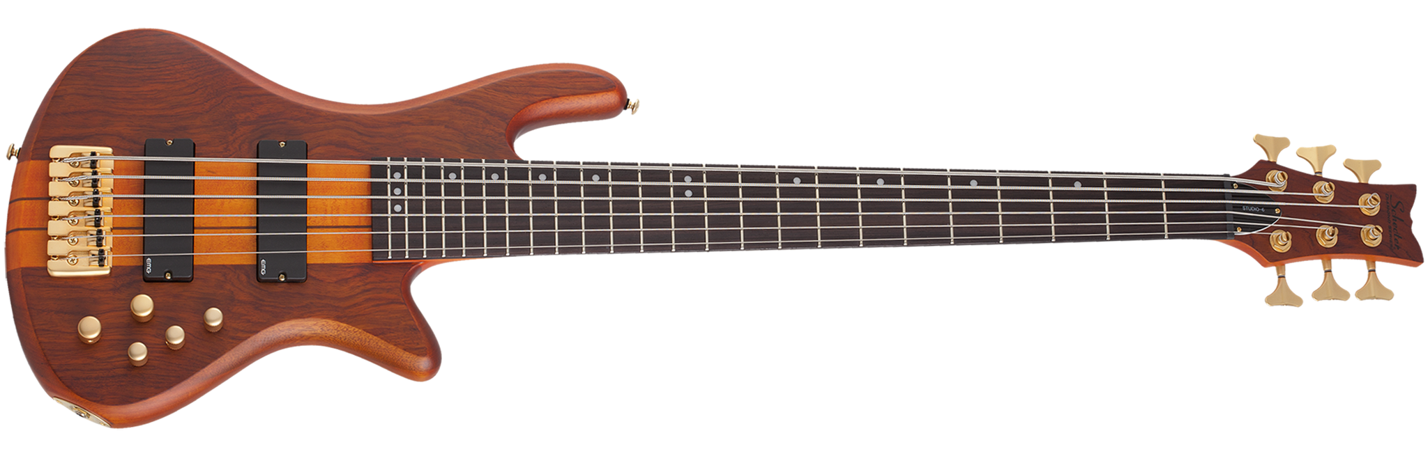 Schecter DIAMOND SERIES Stiletto Studio-6 Honey Satin Natural 6-String ...