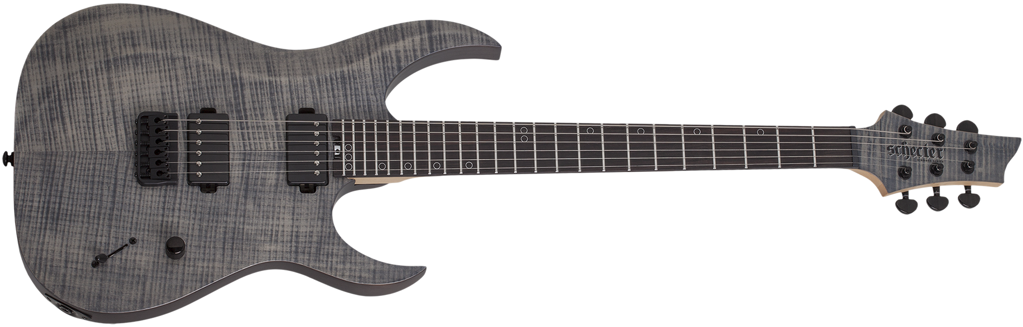 Schecter DIAMOND SERIES Sunset-6 Extreme Grey Ghost 6-String Electric ...